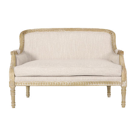 Click here for Trask Curved Slope-Arm Upholstered Loveseat  One S... prices