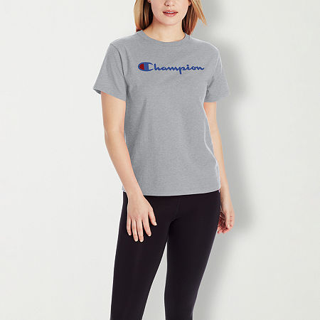 Click here for Champion Womens Crew Neck Short Sleeve Active T-Sh... prices