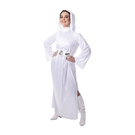 Click here for Womens Princess Leia Hooded Star Wars Costume  Med... prices