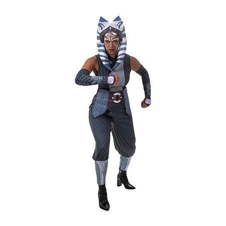 Click here for Womens Ahsoka Star Wars Costume  Medium  Gray prices