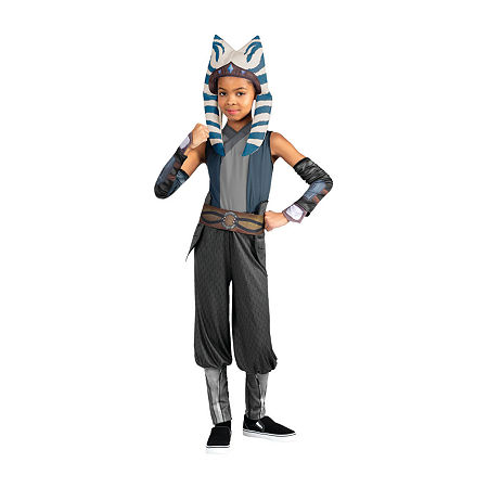 Little & Big Kid Girls Ahsoka Star Wars Costume  Small  Gray