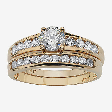 Click here for DiamonArt Womens 1 1/10 CT. T.W. White Cubic Zirco... prices