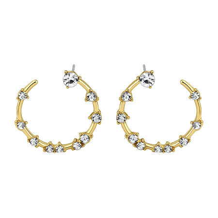 Click here for Bijoux Bar Delicates Gold Tone Womens Glass 25mm C... prices
