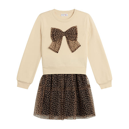 Click here for Knit Works Little & Big Kid Girls Drop Shoulder Sl... prices