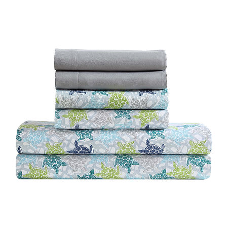 Click here for Caribbean Joe Cooling 6-Pc. Sheet Set  King - Fant... prices