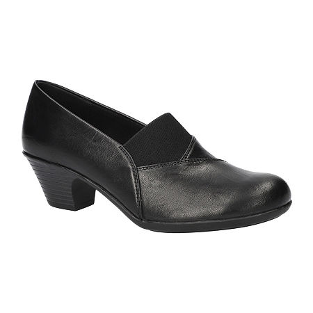 Click here for Easy Street Womens Fondly Block-Heel Slip-On Shoot... prices
