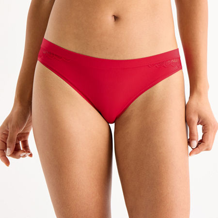 Click here for Ambrielle Super Soft Bikini Panty  X-large  Red prices