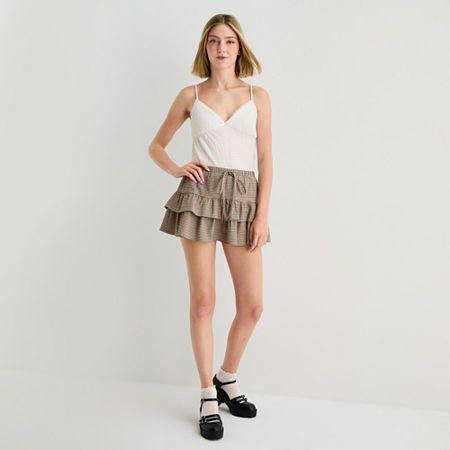 Click here for Forever 21 Womens Mid Rise Mini Juniors Flared Ski... prices