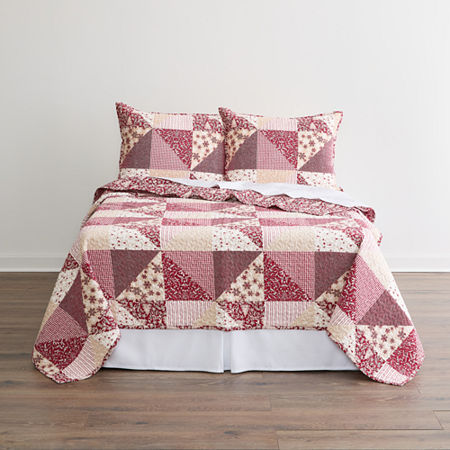 Click here for North Pole Trading Co. Holiday Holly Patchwork Qui... prices