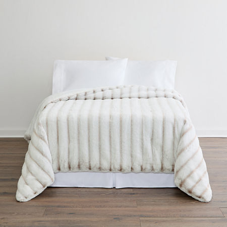 Click here for North Pole Trading Co. Faux Fur Comforter  One Siz... prices