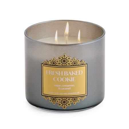Click here for Distant Lands Fresh Baked Cookie 3-Wick Scented Ja... prices