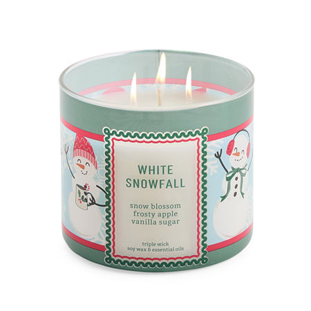 Click here for Distant Lands White Snowfall 3-Wick Scented Jar Ca... prices