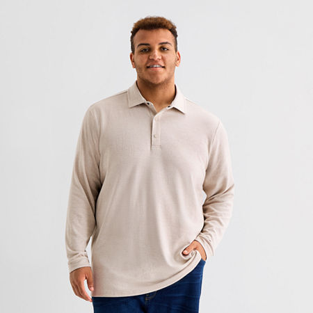 Click here for Stylus Big and Tall Mens Regular Fit Long Sleeve P... prices
