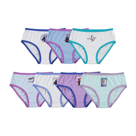 Frozen Days of the Week 7Pack Big Girls Underwear - Assorted