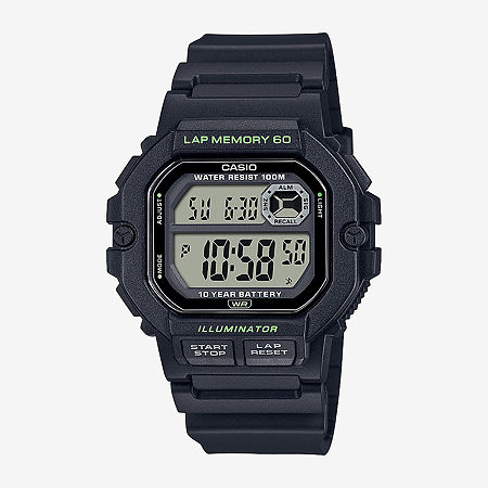 Click here for Casio Mens Black Strap Watch Ws1400h-1av  One Size prices