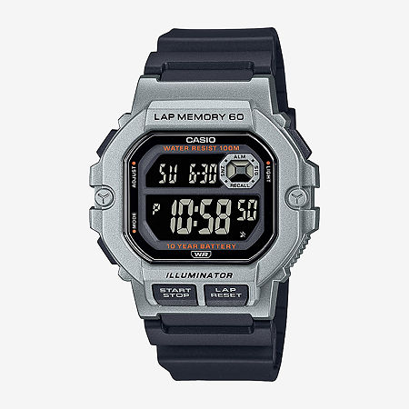 Click here for Casio Mens Black Strap Watch Ws1400h-1bv  One Size prices