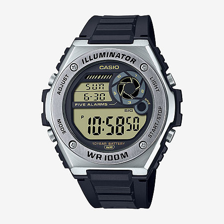 Click here for Casio Mens Black Strap Watch Mwd100h-9av  One Size prices