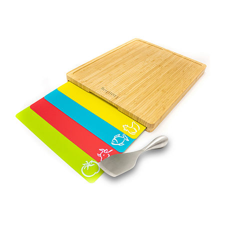 Click here for BergHOFF Bamboo 5-pc. Cutting Board and Aaron Prob... prices