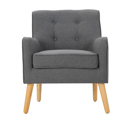 Click here for Felicity Tufted Upholstered Armchair  One Size  Bl... prices