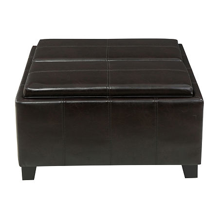 Click here for Mansfield Storage Upholstered Bench  One Size  Bro... prices