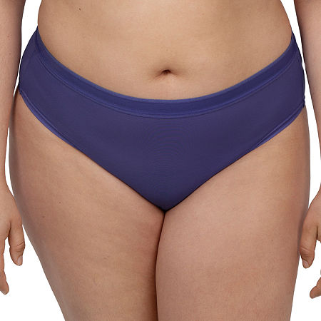 Click here for Curvy Couture Sheer Mesh High Cut Brief-1313  Xx-l... prices