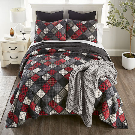 Donna Sharp Lumberjack Rustic 3-Pc. Quilt Set  Queen - Multi