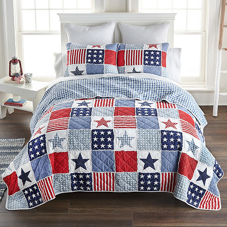 Donna Sharp Stars Stripes Americana Quilt Sets