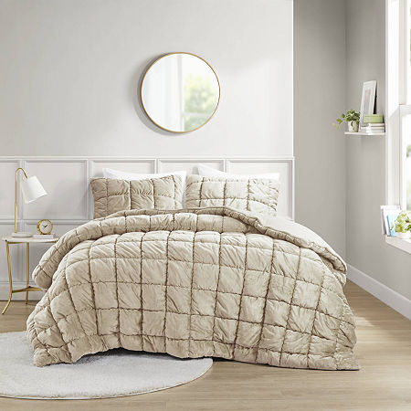 Click here for Intelligent Design Velvet Dream Puff 3-Pc. Comfort... prices