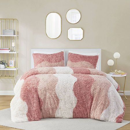 Click here for Intelligent Design Cassie Faux Fur 3-Pc. Duvet Cov... prices