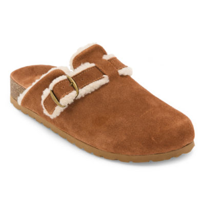 Arizona Jean Co Womens Robbin Clogs, Color: Cognac - JCPenney
