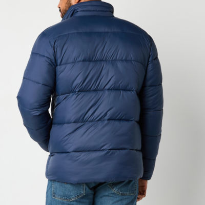 St. John's Bay Mens Water Resistant Midweight Big and Tall Puffer ...