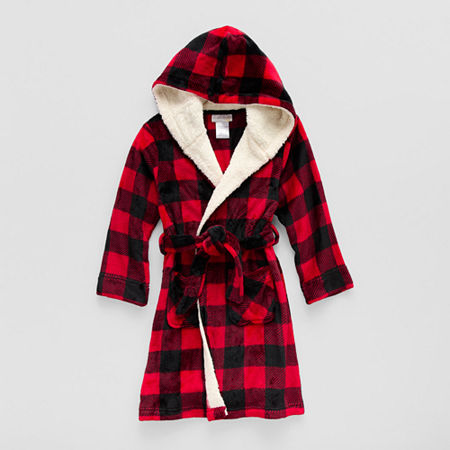 Click here for Boys Fleece Long Sleeve Knee Length Robe  X-small... prices
