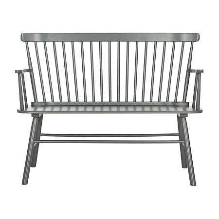 Addison Spindleback Settee - Grey