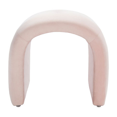Click here for Kibo Cushioned Ottoman  One Size  Pink prices
