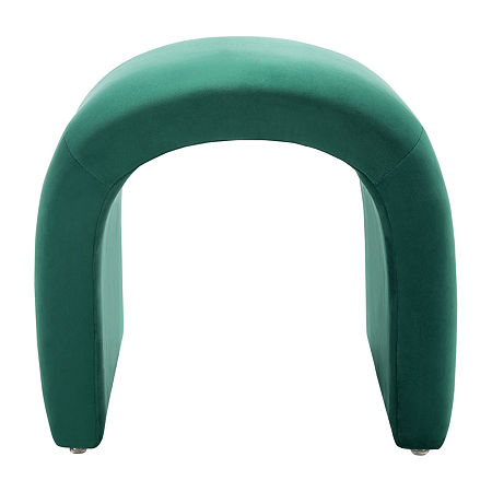 Click here for Kibo Cushioned Ottoman  One Size  Green prices