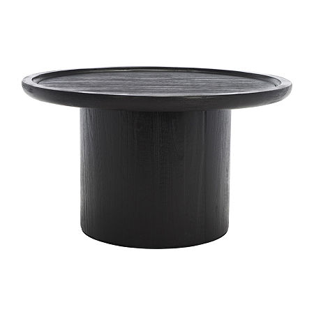 Click here for Safavieh Devin Round Pedestal Coffee Table - Black prices
