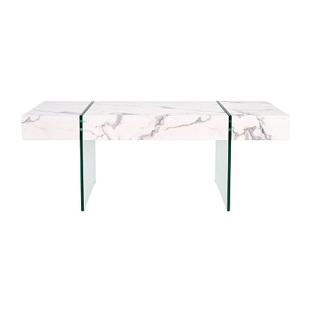 Click here for Jacob Rectangular Glass Leg Modern Coffee Table -... prices