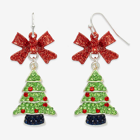 Click here for Mixit Bow And Christmas Tree Womens Multi Color Cu... prices