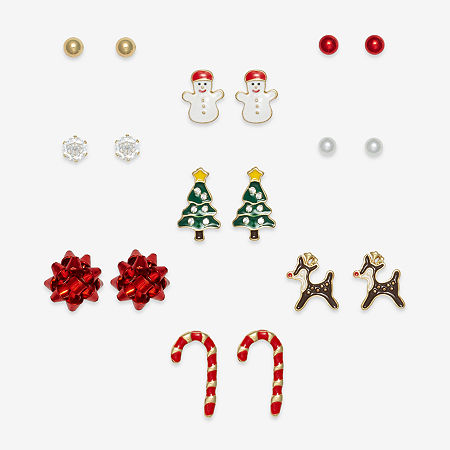 Click here for Mixit Gold Tone Feliz Llamada Christmas Womens Mul... prices