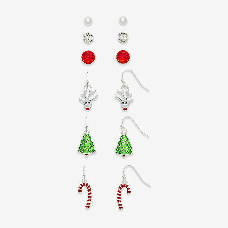 Click here for Mixit Silver Tone Reindeer; Christmas Tree & Candy... prices