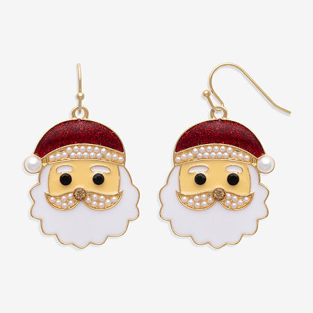 Click here for Mixit Santa Claus Womens Multi Color Cubic Zirconi... prices