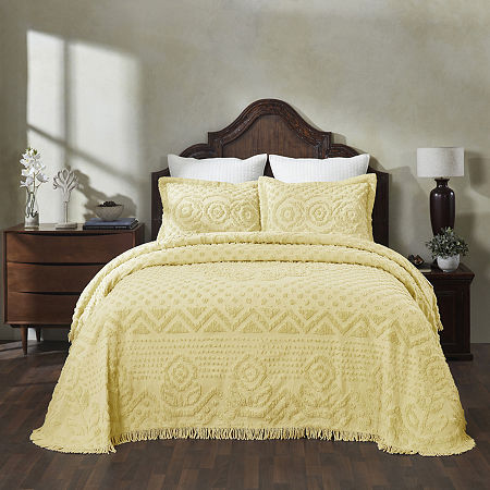 Click here for Better Trends Heirloom Bedspread Set  One Size  Ye... prices