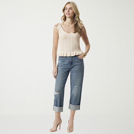 Click here for JS Jessica Simpson Womens Mid Rise Jean  8  Blue prices