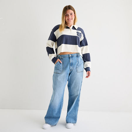 Click here for Arizona Womens Juniors Plus Highest Rise Straight... prices