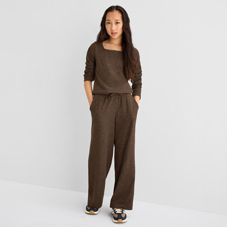 Click here for Thereabouts Little & Big Kid Girls Wide Leg Regula... prices