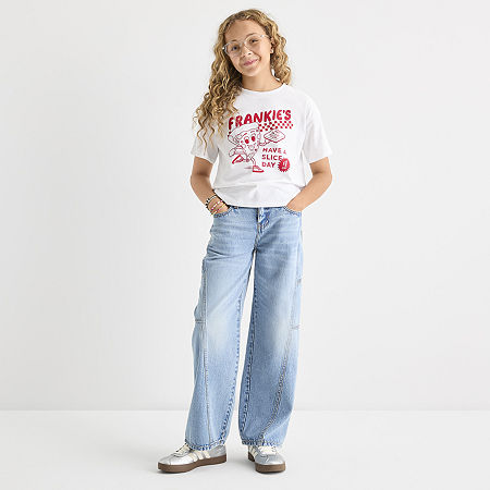 Click here for Thereabouts Little & Big Kid Girls Baggy Fit Jean... prices