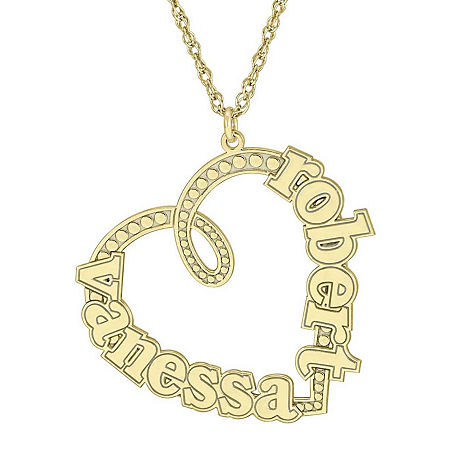 Click here for Personalized Sterling Silver Couples Name Heart Pe... prices