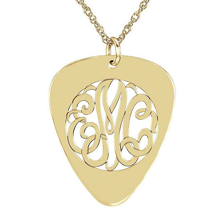 Click here for Personalized 14K Gold Over Sterling Silver Monogra... prices