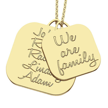 Click here for Personalized We Are Family Pendant Necklace  One S... prices