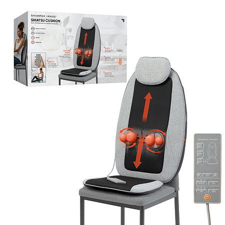 Click here for Sharper Image Shiatsu Cushion Seat Topper with 4-N... prices